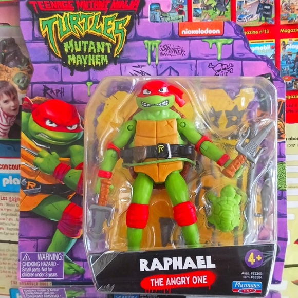 Nickelodeon | Toys | Nickelodeon Raphael The Angry One Tmnt Playmates ...